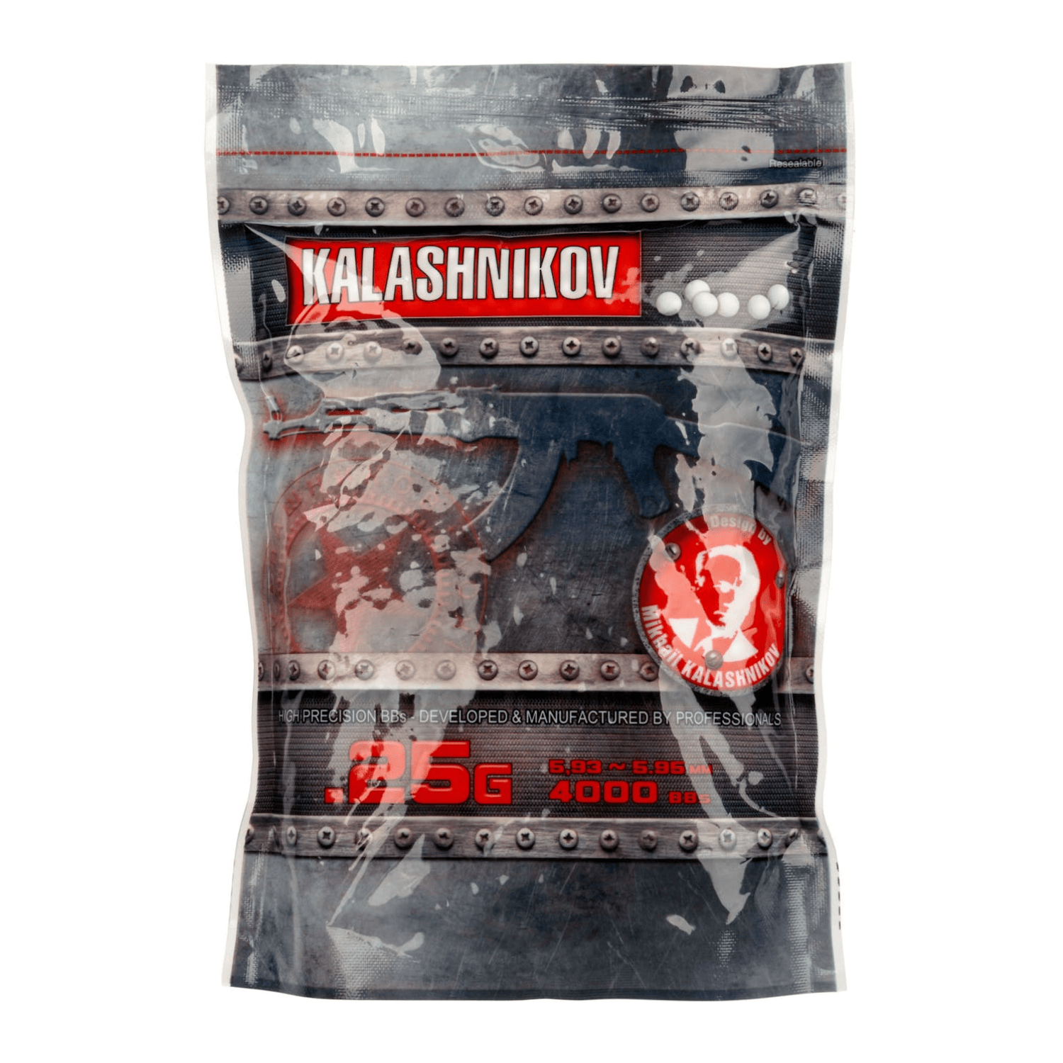 Cybergun Kalashnikov 0.25g 1Kg Paket Airsoft BB - 4000BB White ...